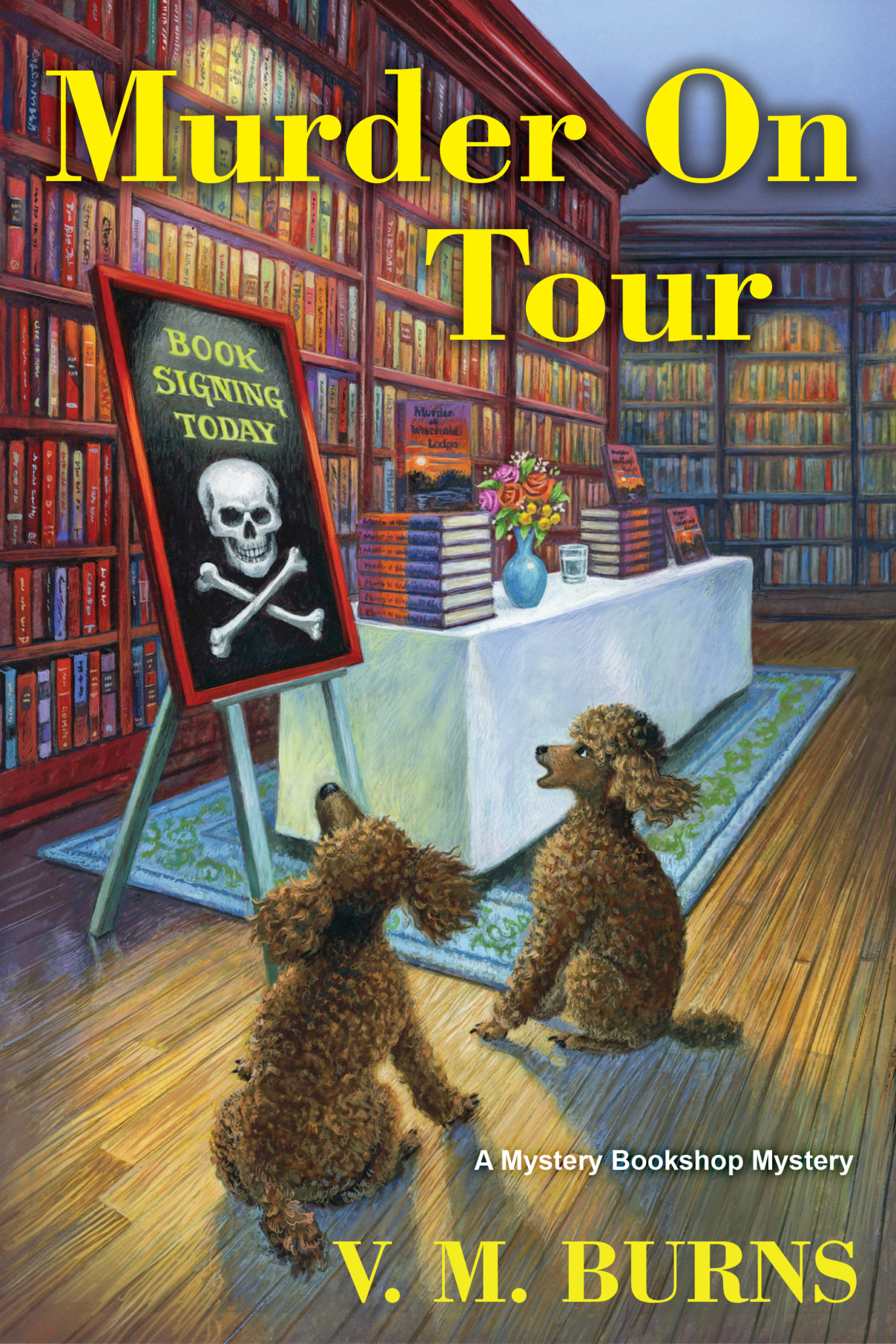 VM Burns – Mystery Writer